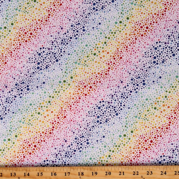 Rainbow Fabric - Etsy