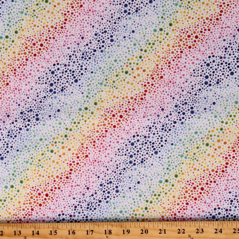 Rainbow Fabric - Etsy