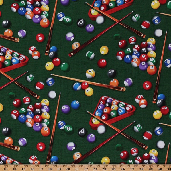 Pool Ball Fabric - Etsy