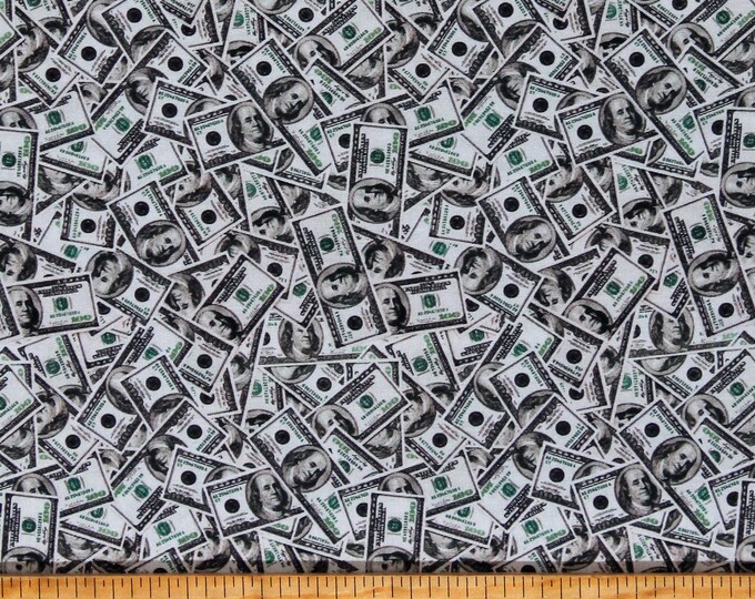 Money Fabric Dean's Big Money by Midcoast Miscellany Green Cash Money ...