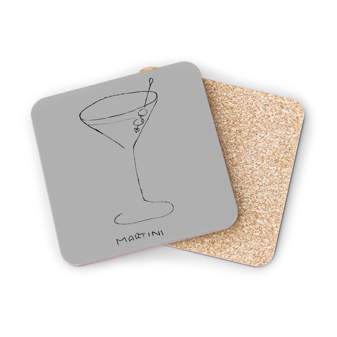 Martini Coasters - Etsy