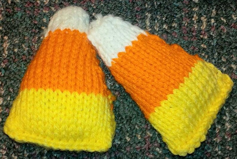 Knit Catnip-filled Candy Corn Cat Toy - Cats Deserve a Treat, Too!! - Etsy