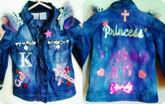 Items similar to Customized/Personalized Denim Jackets on Etsy