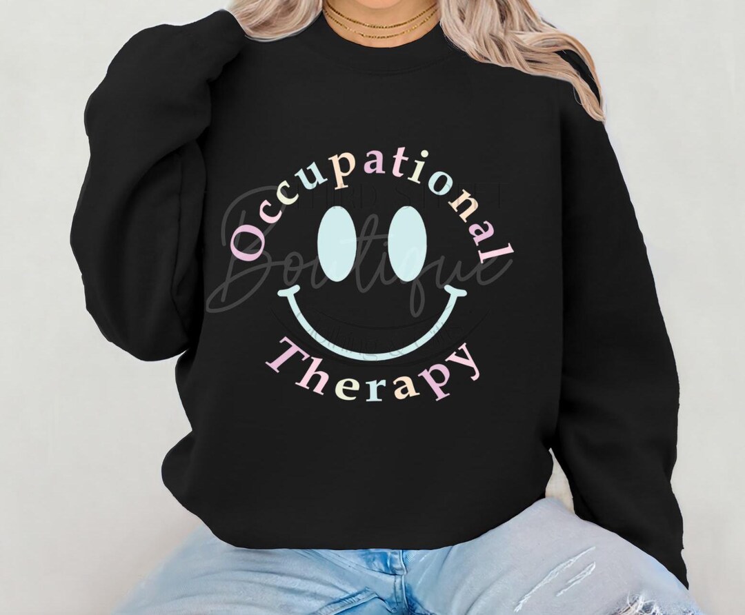 Occupational Therapy Smiley Face PNG - Etsy