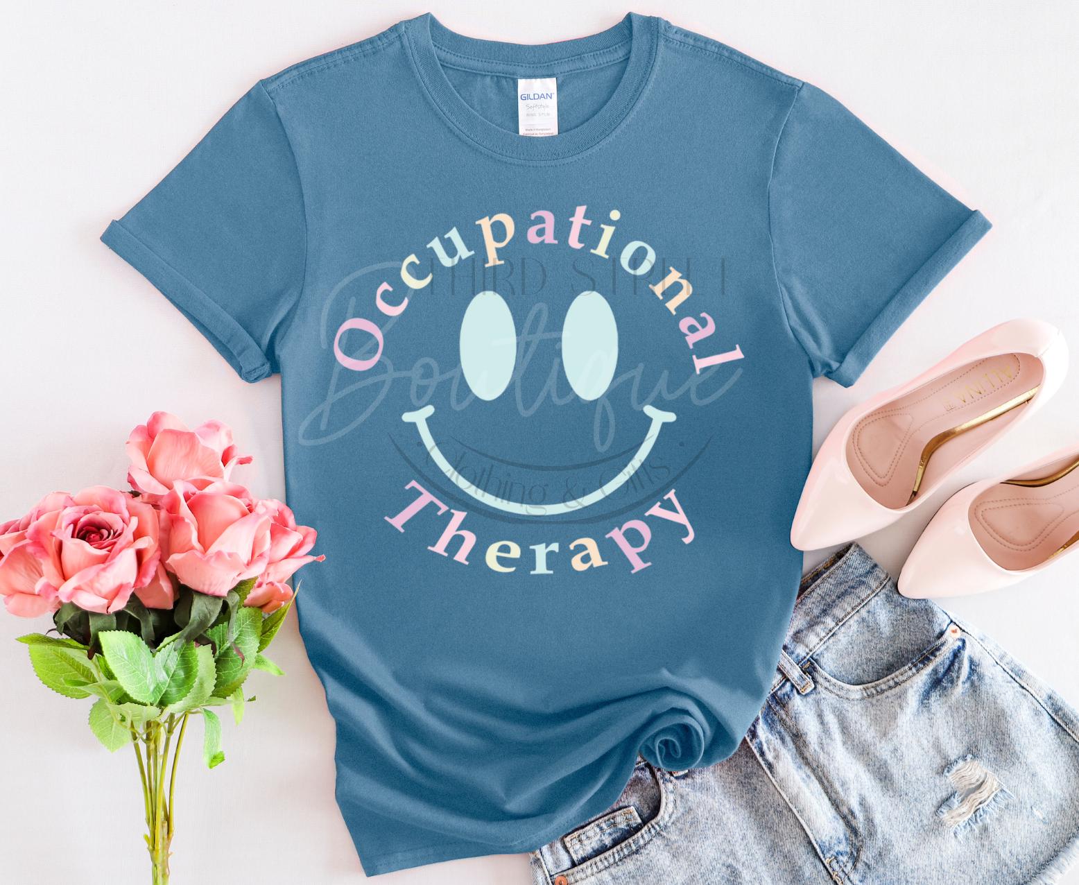 Occupational Therapy Smiley Face PNG - Etsy