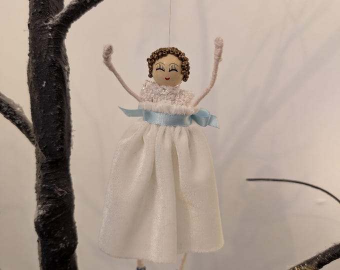 Nutcracker Clara Doll Ornament - Etsy