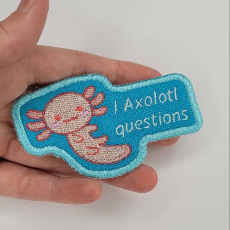 Axolotl Patch - Etsy