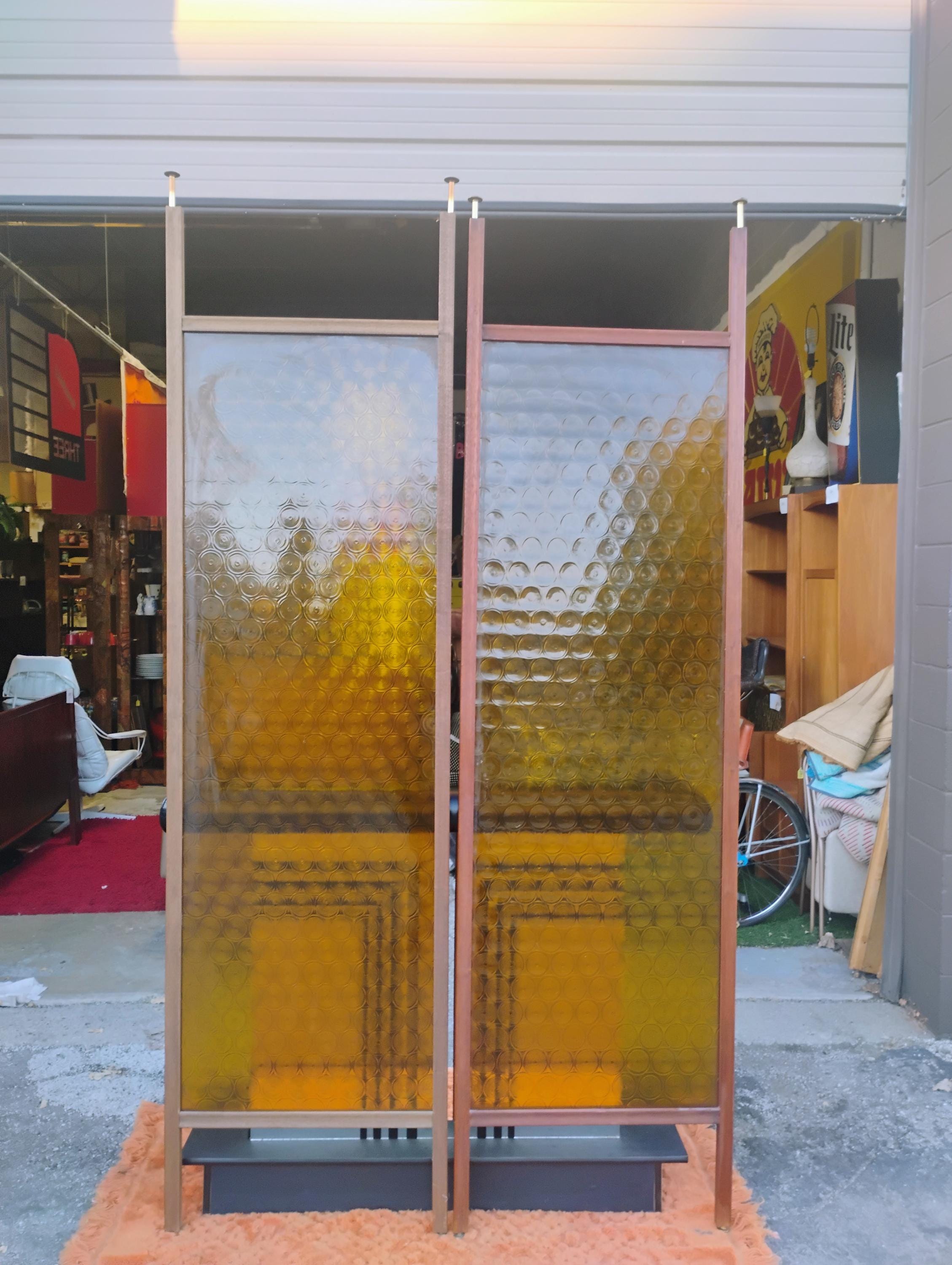 Pair of Plastic Room Dividers Amber Beer Bottle - Etsy