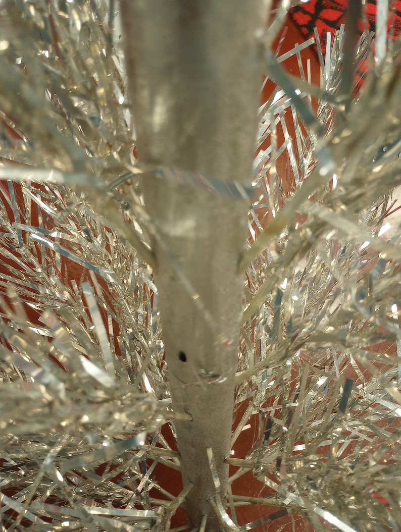Vintage Silver Aluminum Christmas Tree - Etsy