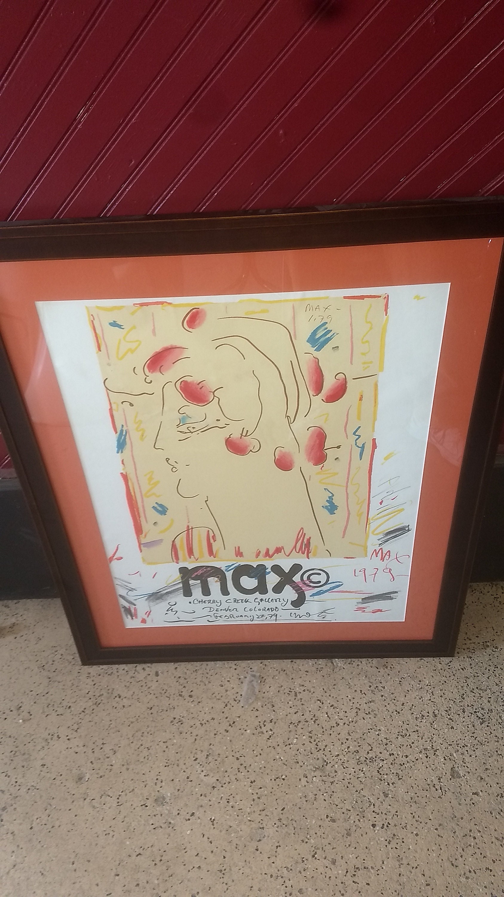 Signed Authentic Peter Max Art - Etsy