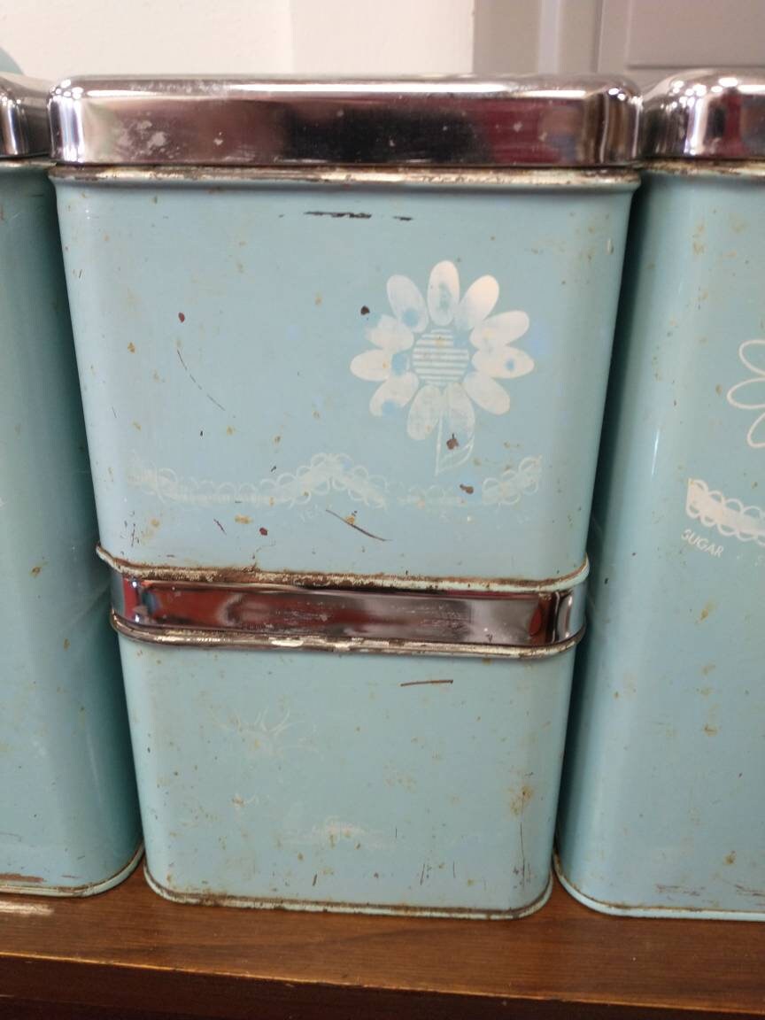Retro Mod Canister Set - Etsy