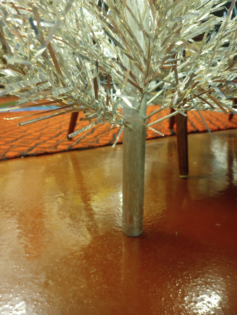 Vintage Silver Aluminum Christmas Tree - Etsy