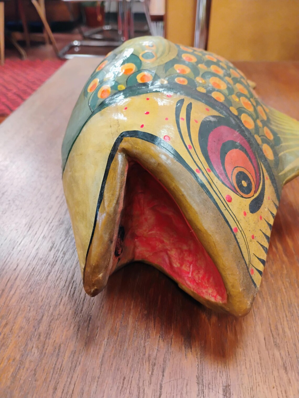 1960s Paper Mache Wall Hanging Sculpture by Mexican Artist Sergio ...