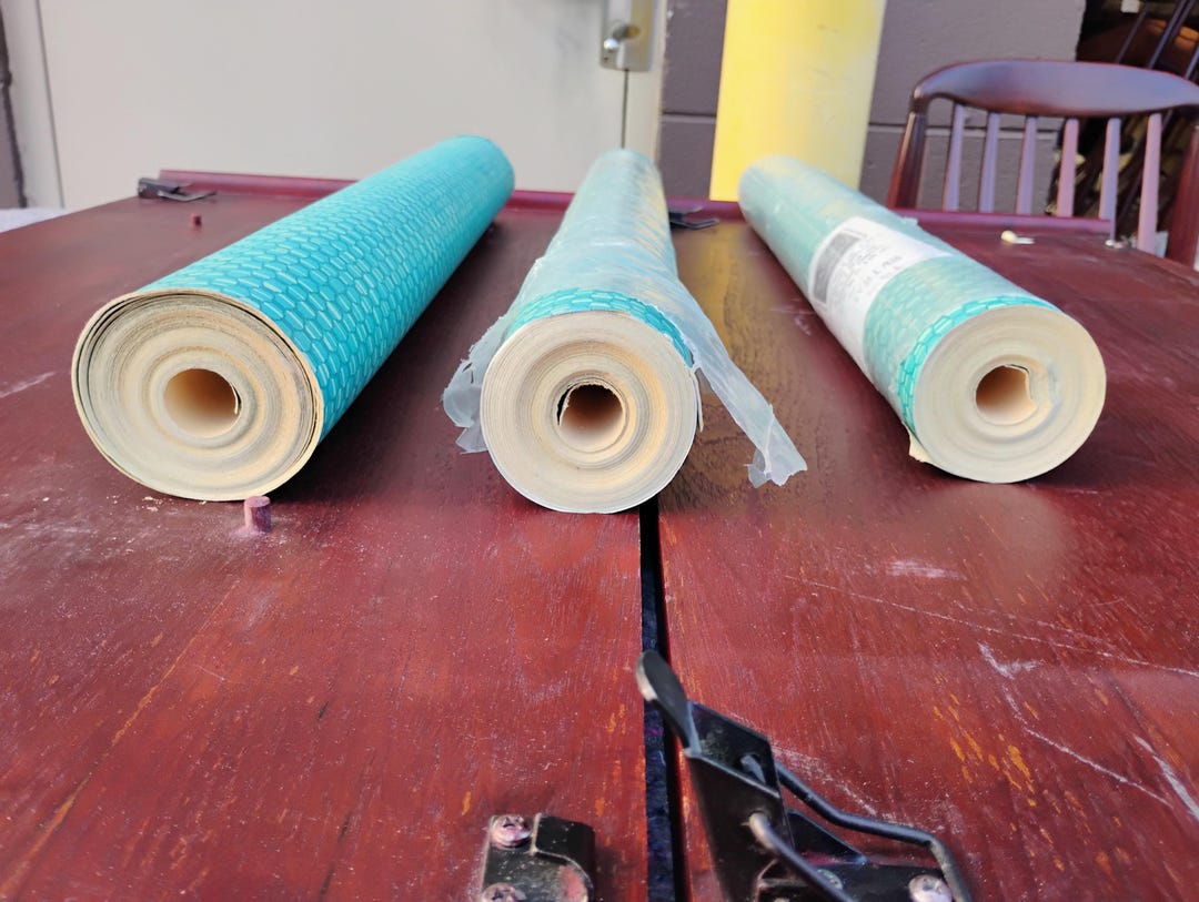 Three Rolls Vintage Wallpaper - Etsy