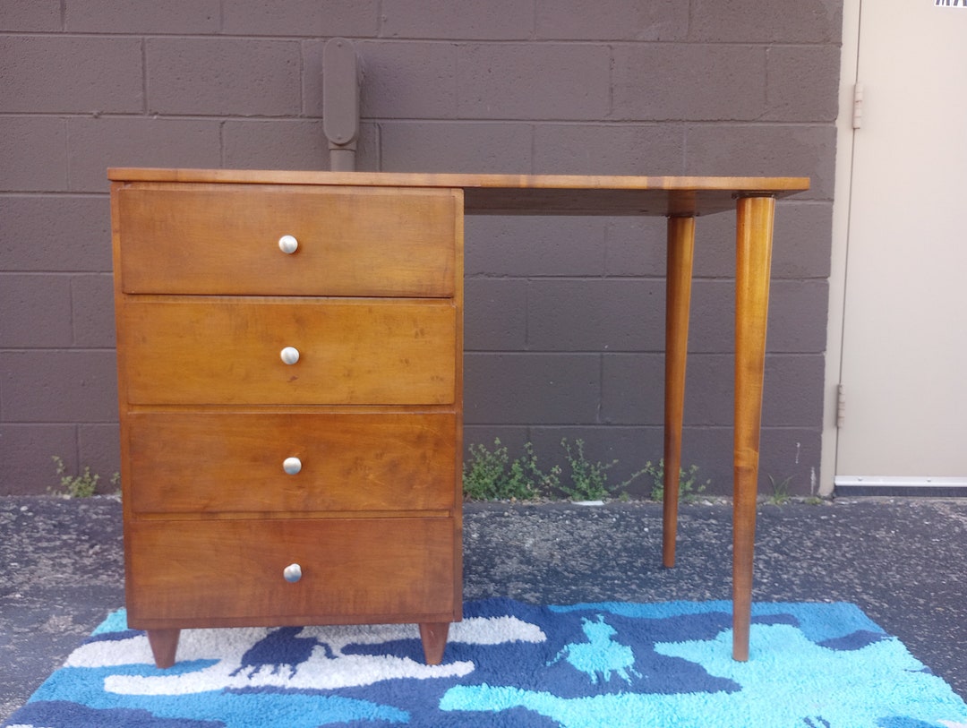 Paul Mccobb Style Desk - Etsy