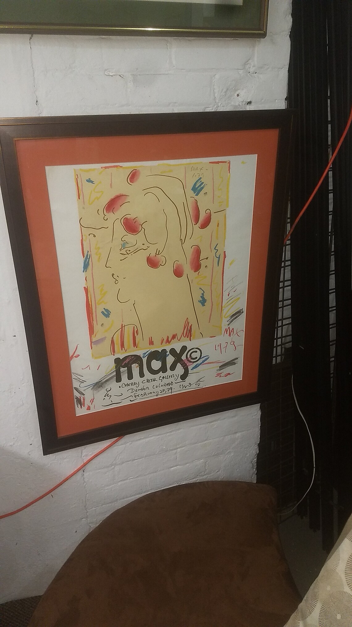 Signed Authentic Peter Max Art - Etsy