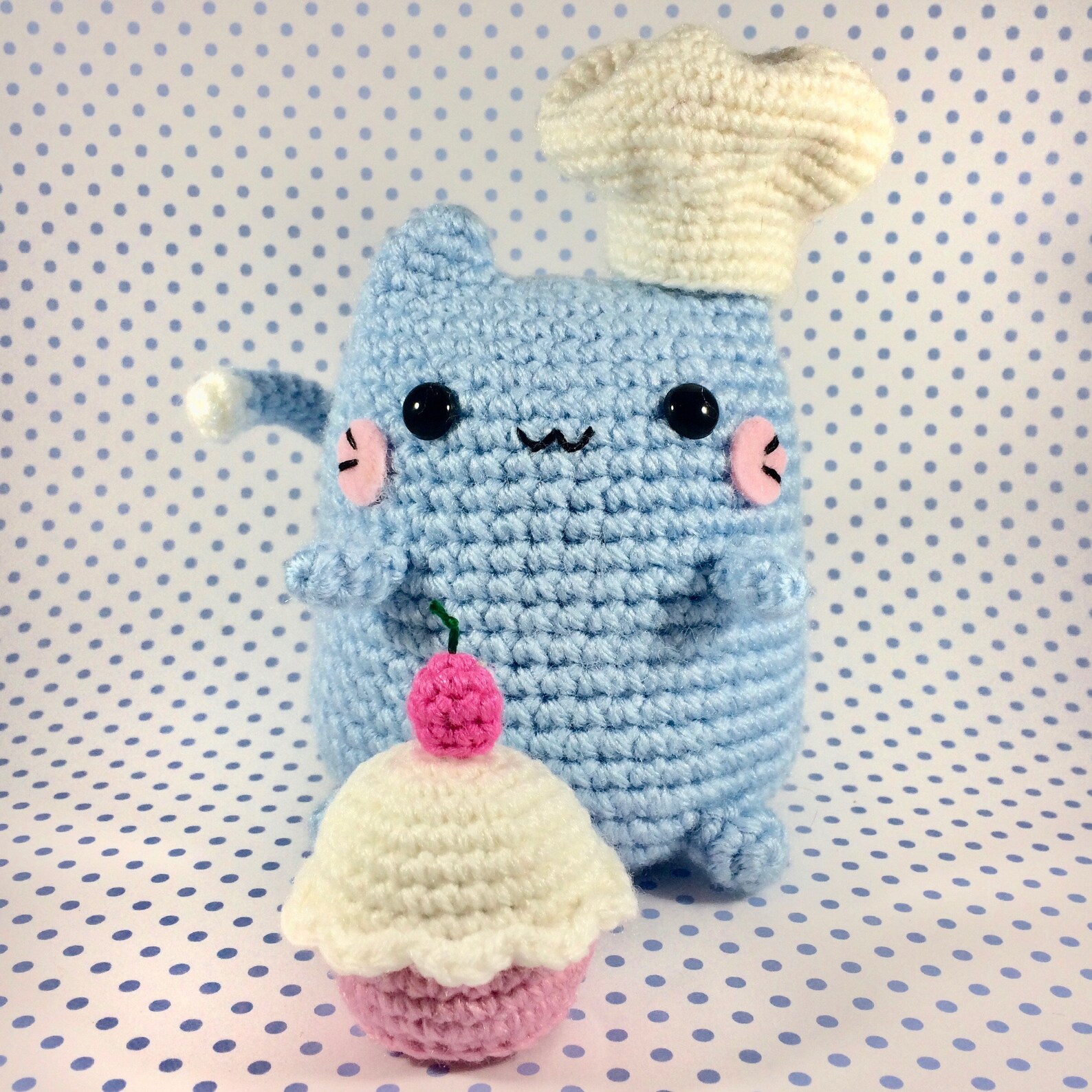 CROCHET PATTERN for Adorable Chef Hat for Amigurumi to Wear - Etsy