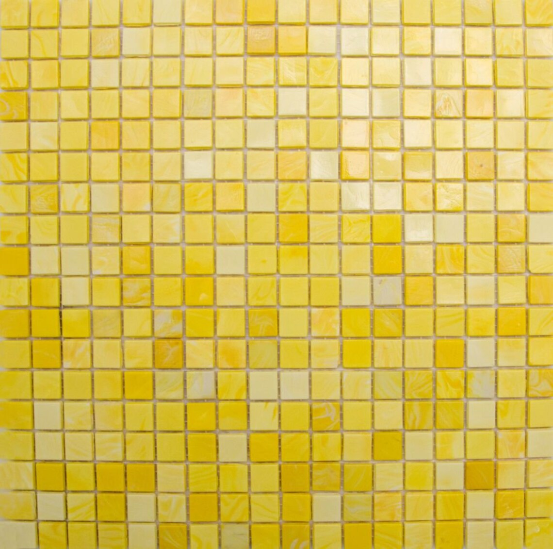 Sicis Murano Smalto cadmium 4 Yellow Mosaic Tiles 81 Tiles - Etsy