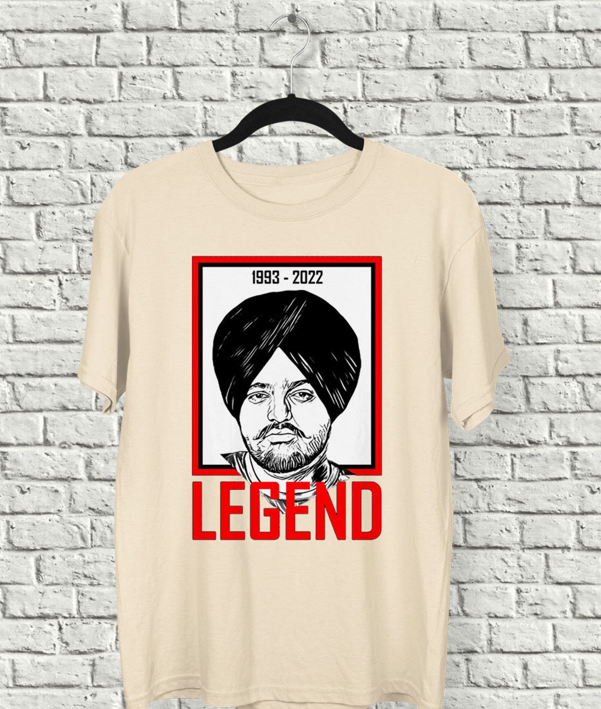Legend Sidhu Moose Wala Shirt, RIP Sidhu Moose Wala Shirt, Sidhu Moose ...