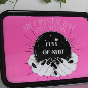 Crystal Ball Rolling Tray - Etsy