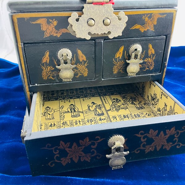Chinese Jewelry Box - Etsy