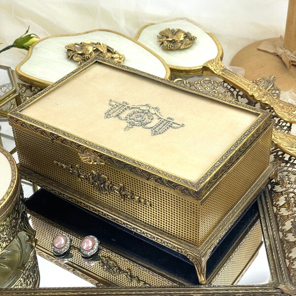 Jewelry Boxes 1950s - Etsy