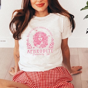 Aphrodite Shirt Aphrodite Greek Goddess Baby Tee Goddess of the Love ...