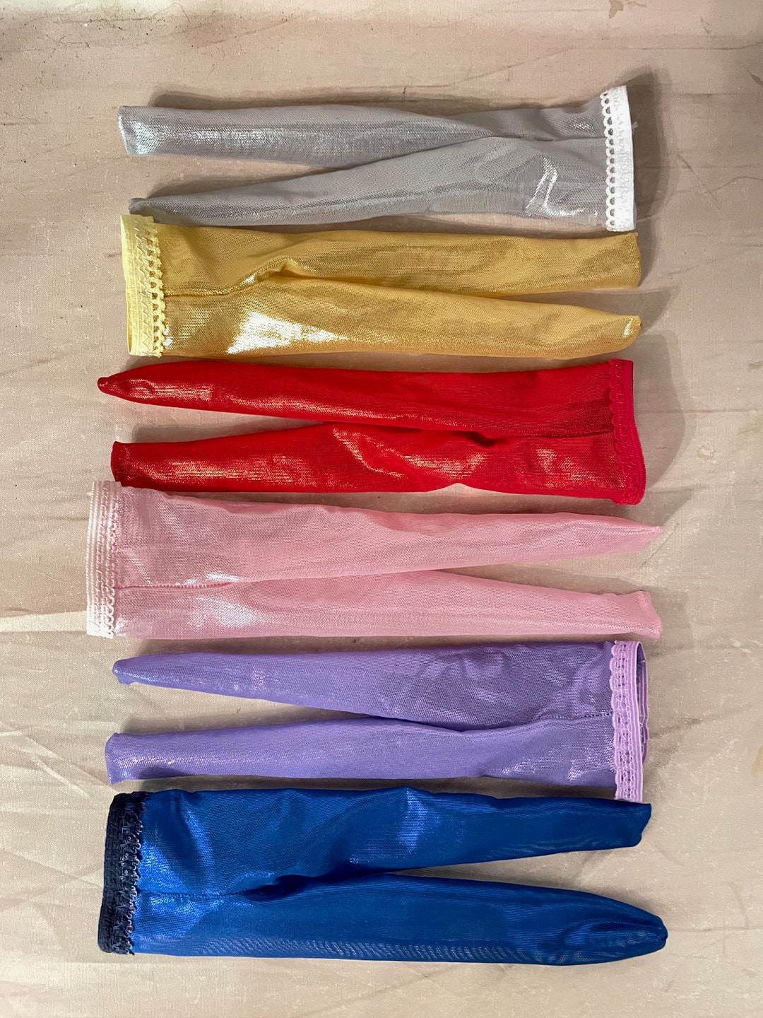 Fancy Shiny Glittery Metallic Party Tights for 14" Dolls - Etsy