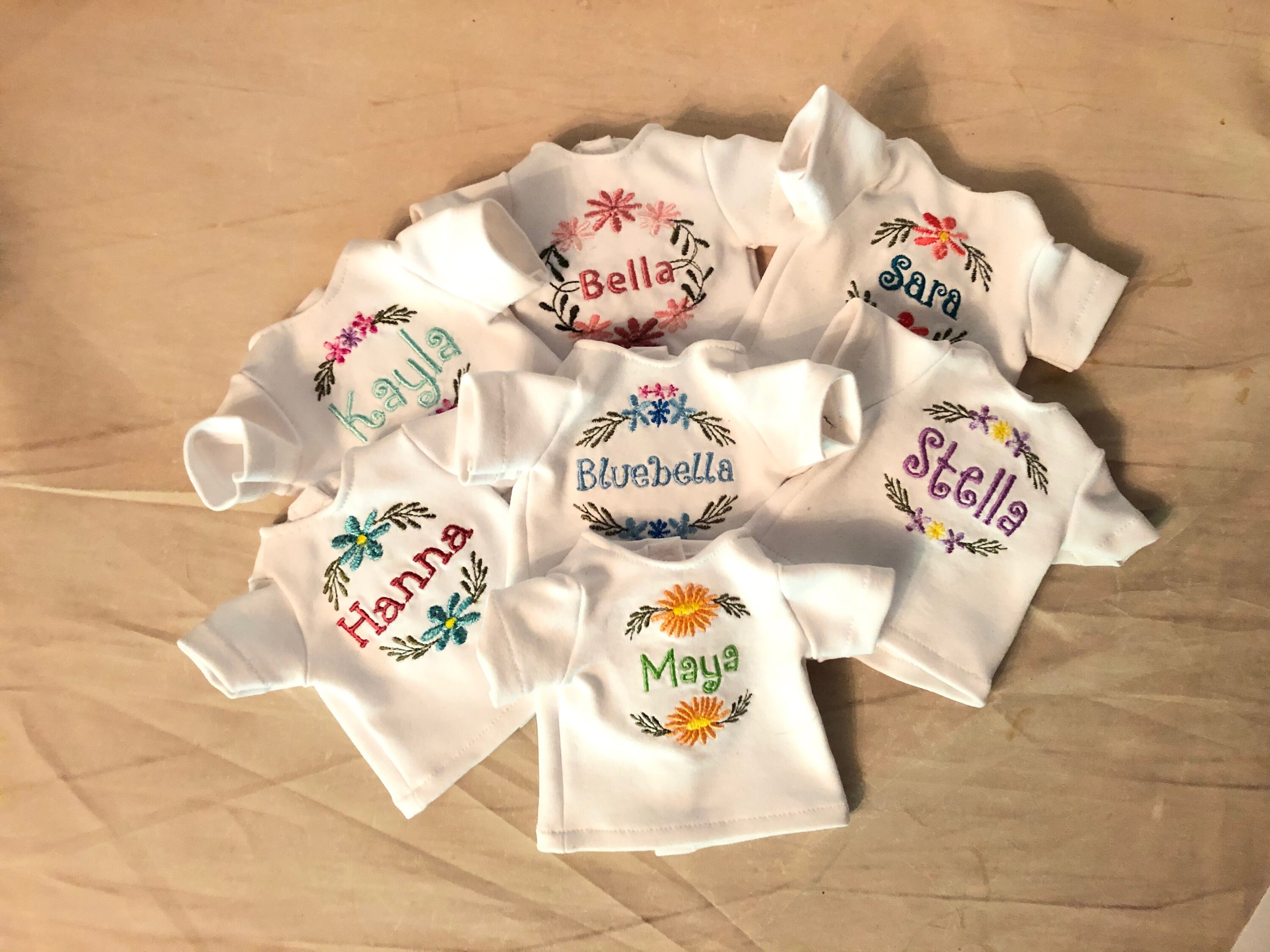 Embroidered Personalized T-shirt for Ruby Red Galleria Fashion Friends ...