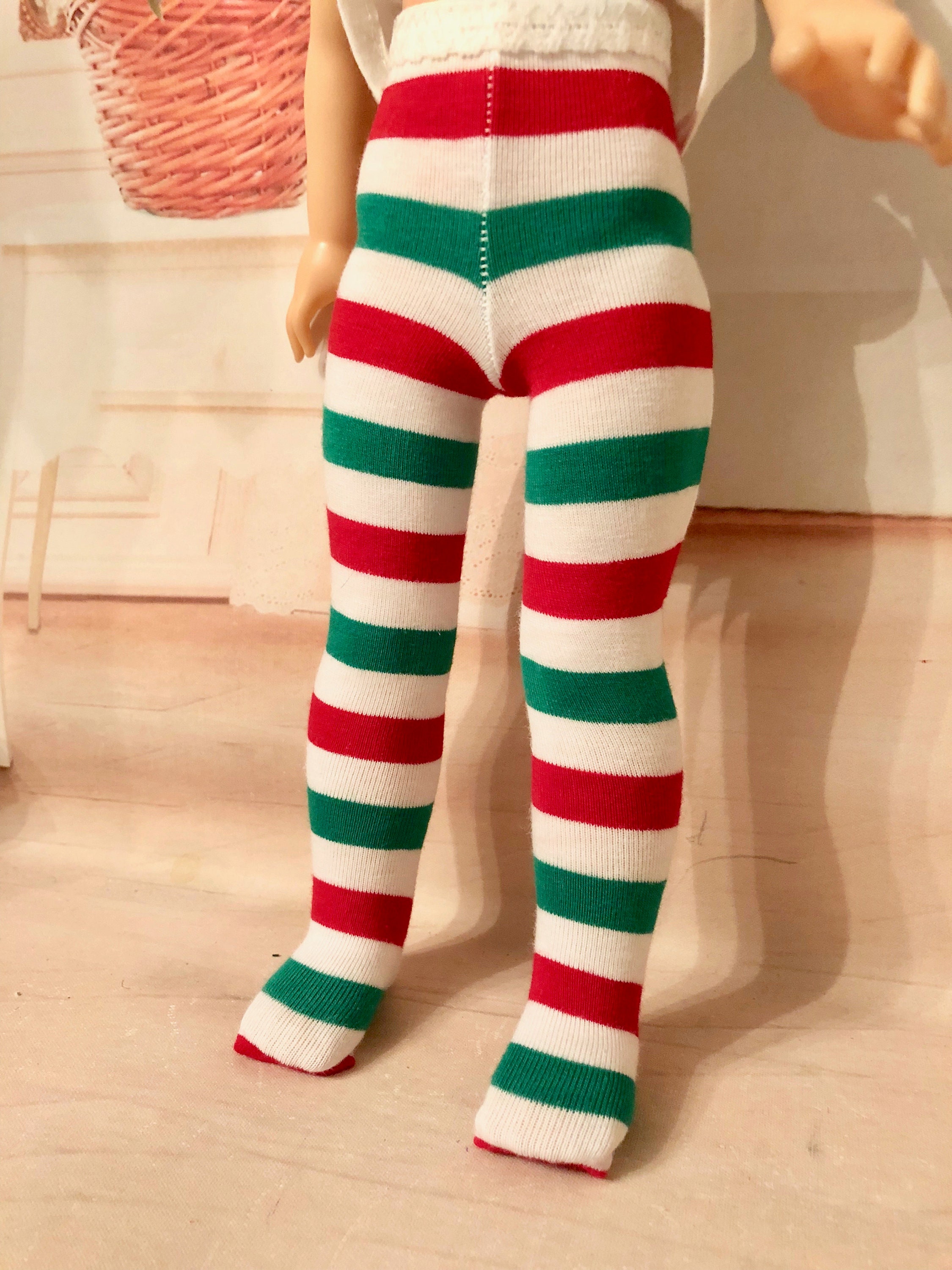 Choice of Christmas Tights for 14" Doll: Heavenly Selection - Etsy