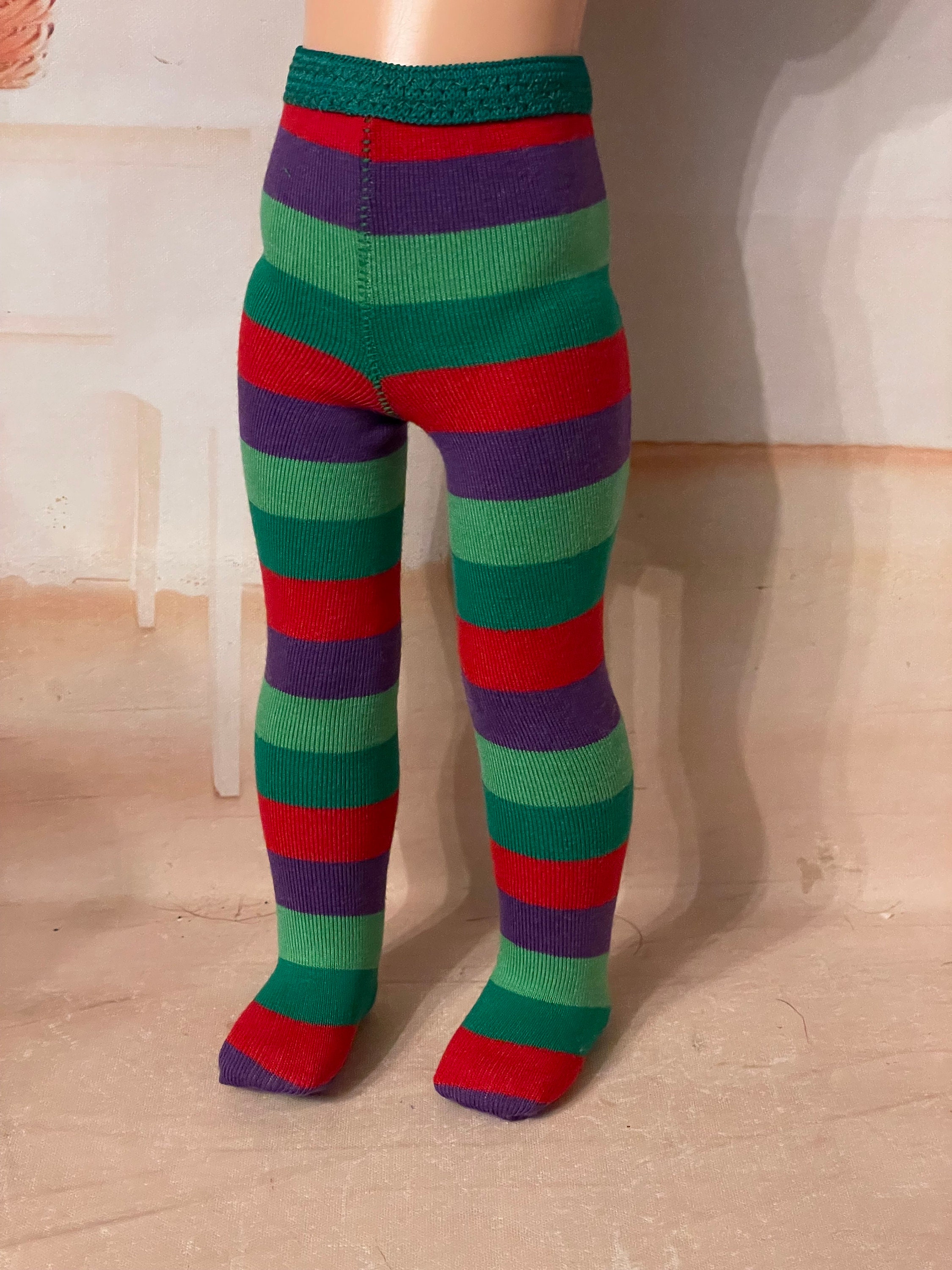 Choice of Christmas Tights for 14" Doll: Heavenly Selection - Etsy