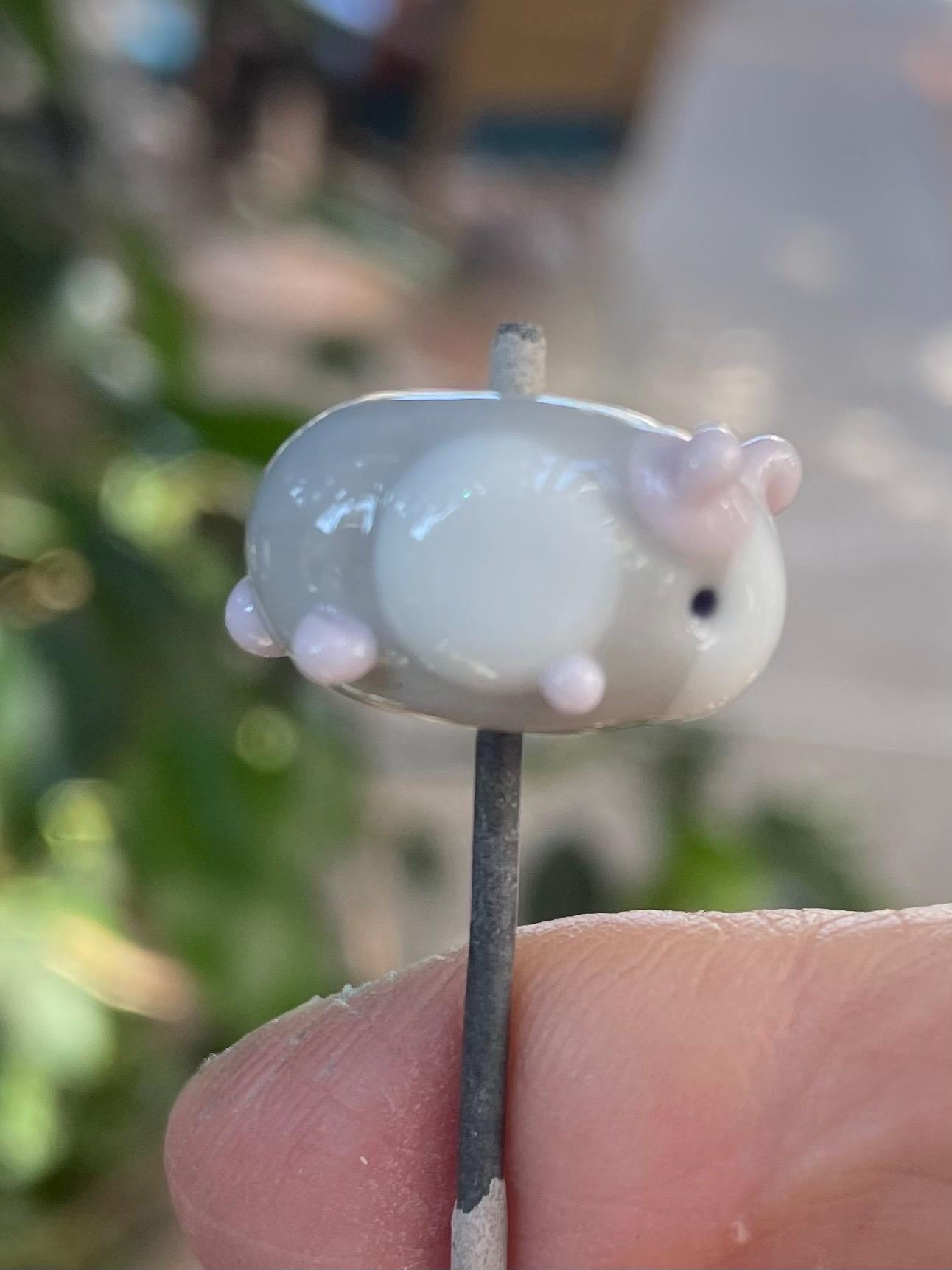 Tiny Hamster Bead JELLY BEAN - Etsy