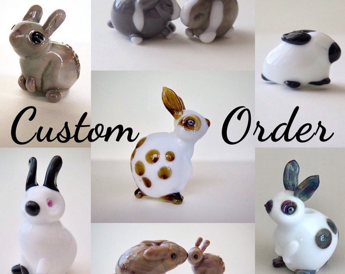 YOUR CUSTOM BUNNY Made to Order - Etsy