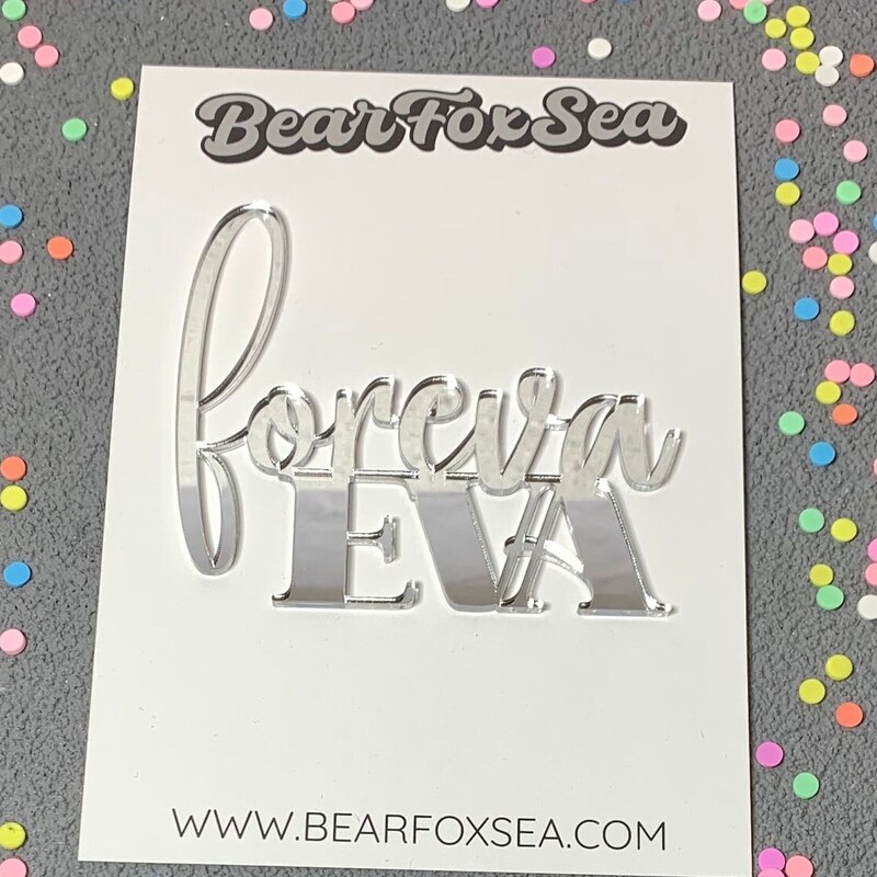 Foreva Eva Cake Topper - Etsy