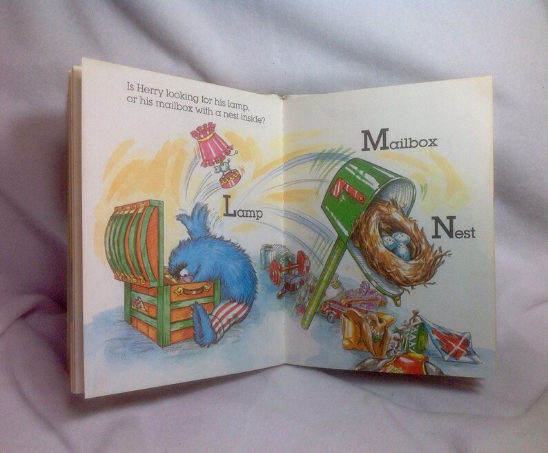 Sesame Street ABC Toy Chest Hardcover Children's Book Featuring Jim ...