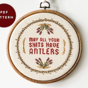 PDF Pattern "borat Curse" | Weird Embroidery, Borat Cross Stitch ...