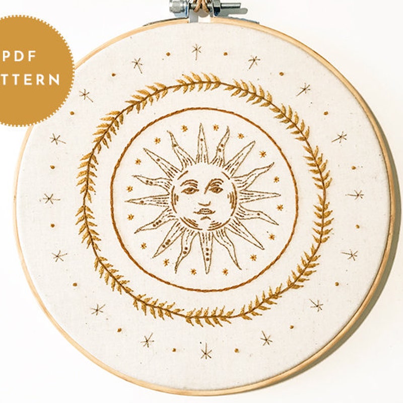 Wheat Embroidery - Etsy