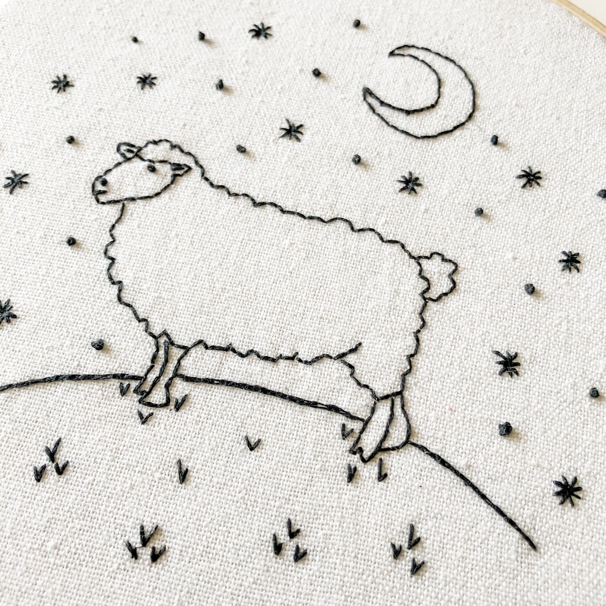 PDF Pattern bedtime Sheep Modern Hand | Etsy