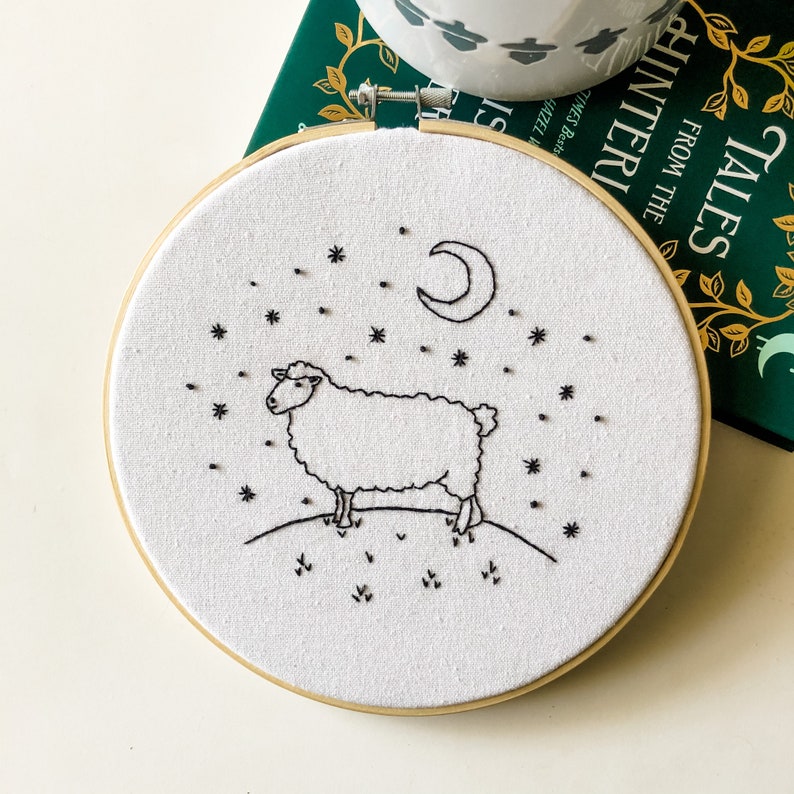 PDF Pattern bedtime Sheep Modern Hand | Etsy