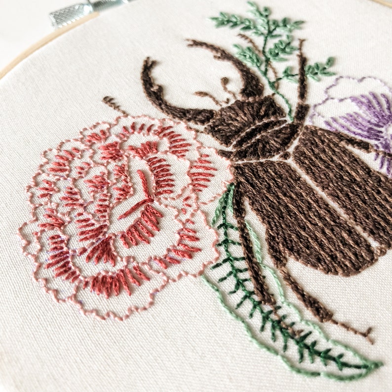 PDF Pattern victorian Stag Beetle Witchy - Etsy