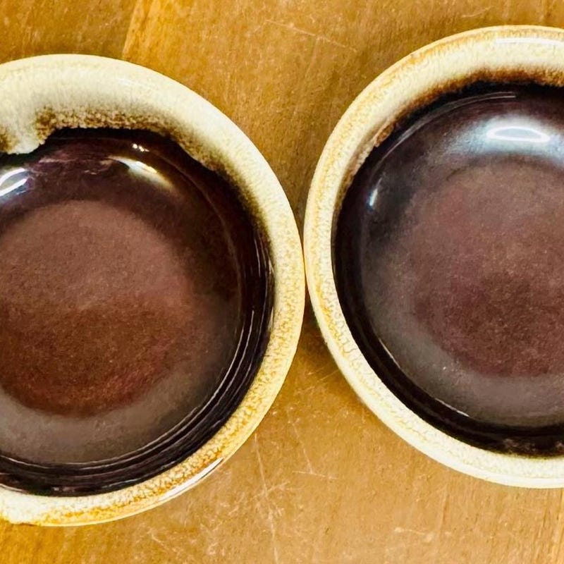 Brown Drip Dishes - Etsy