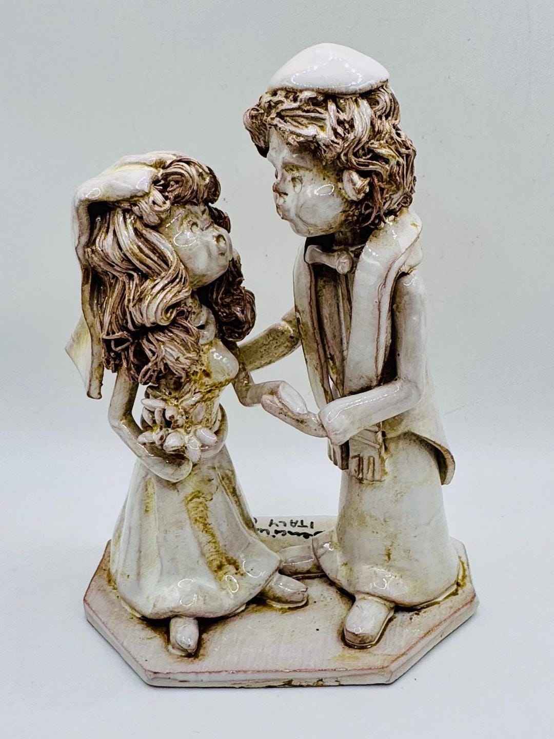 Vintage Benacchio Italian Ceramic Jewish Wedding Figurine - Etsy