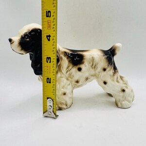 Vintage Ceramic Cocker Spaniel Dog Figurine – Hand-painted Porcelain ...