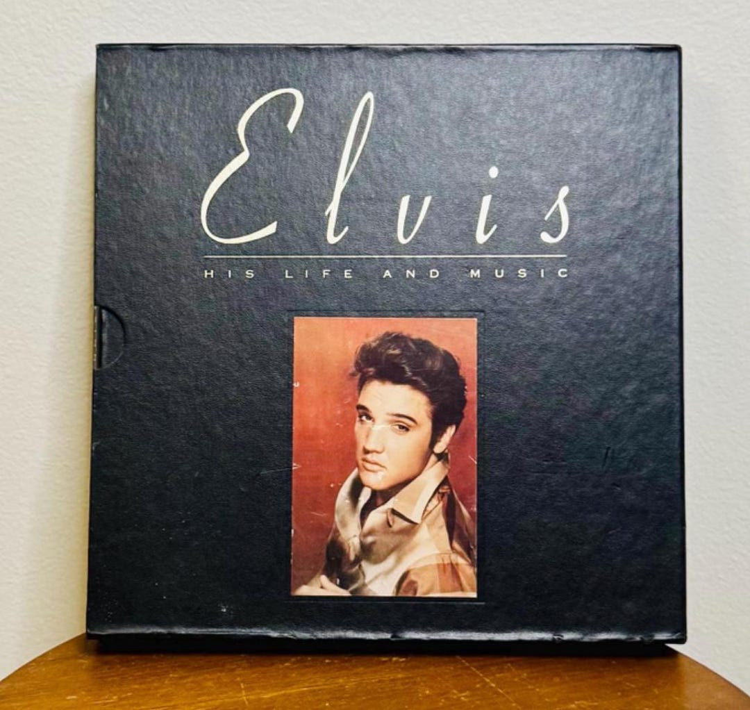 Elvis Presley Box Set - His Life and Music - 4 CD Collection With Book ...