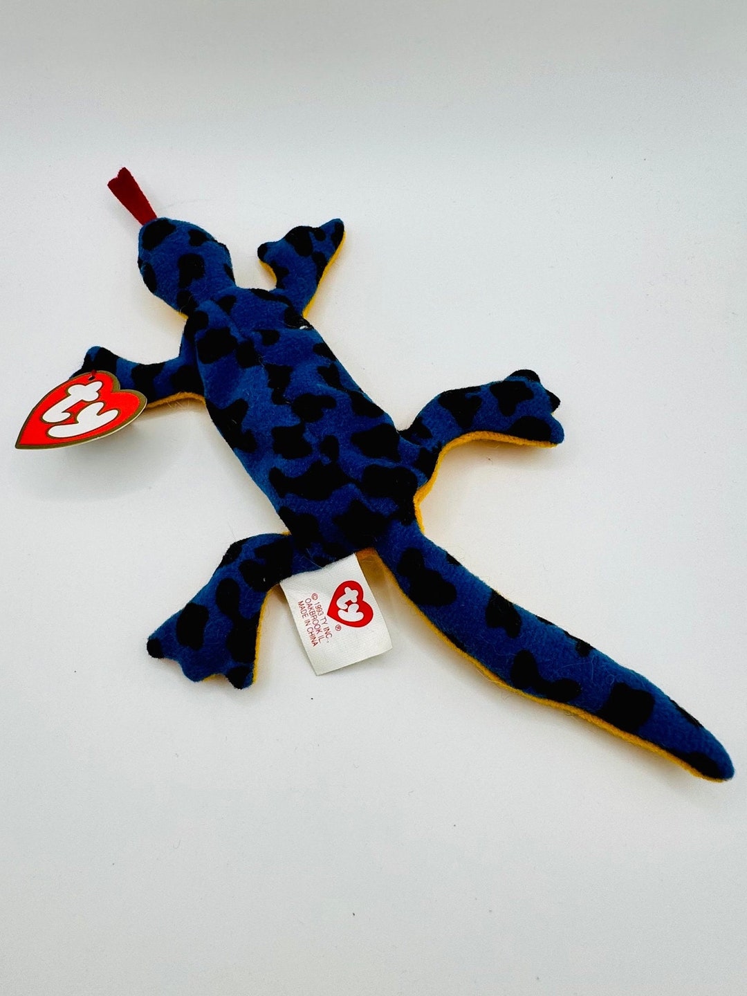 Vintage Ty Beanie Baby Lizzie Lizard: 1995 Retired Collectible Plush - Etsy