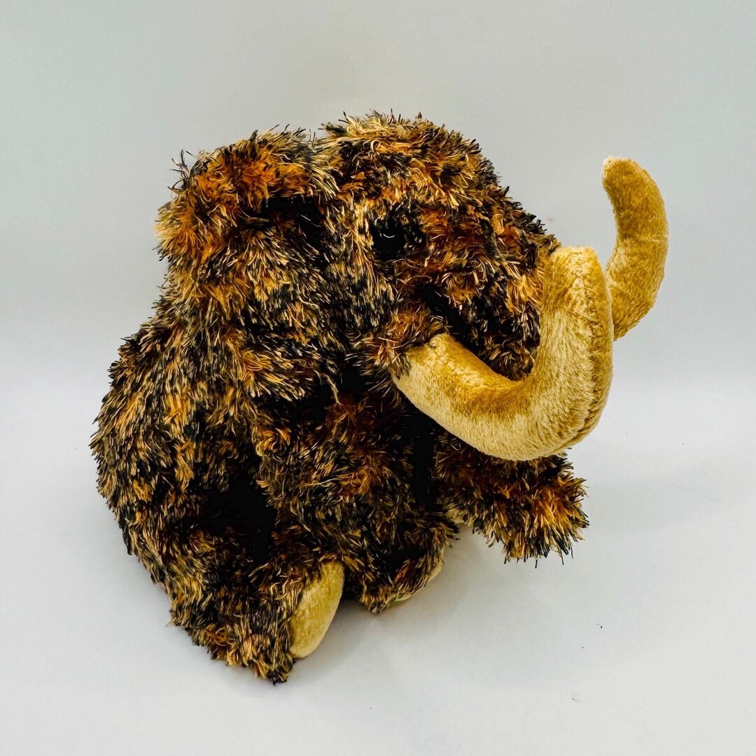 TY Beanie Baby “giganto” the Woolly Mammoth (2000) Brown Plush Mammoth ...