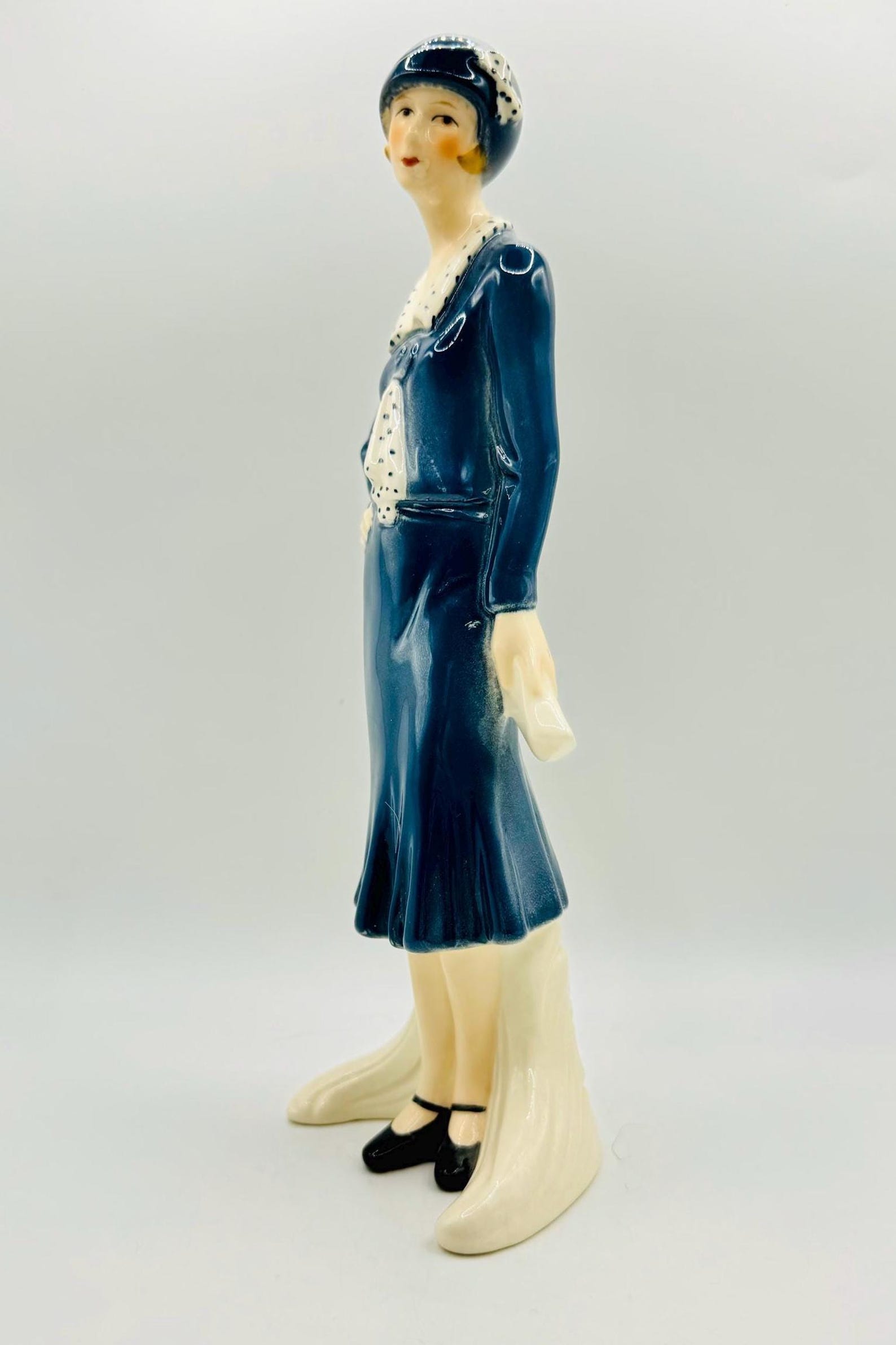Vintage West Germany Goebel Figurine cosmopolitan Lady - Etsy