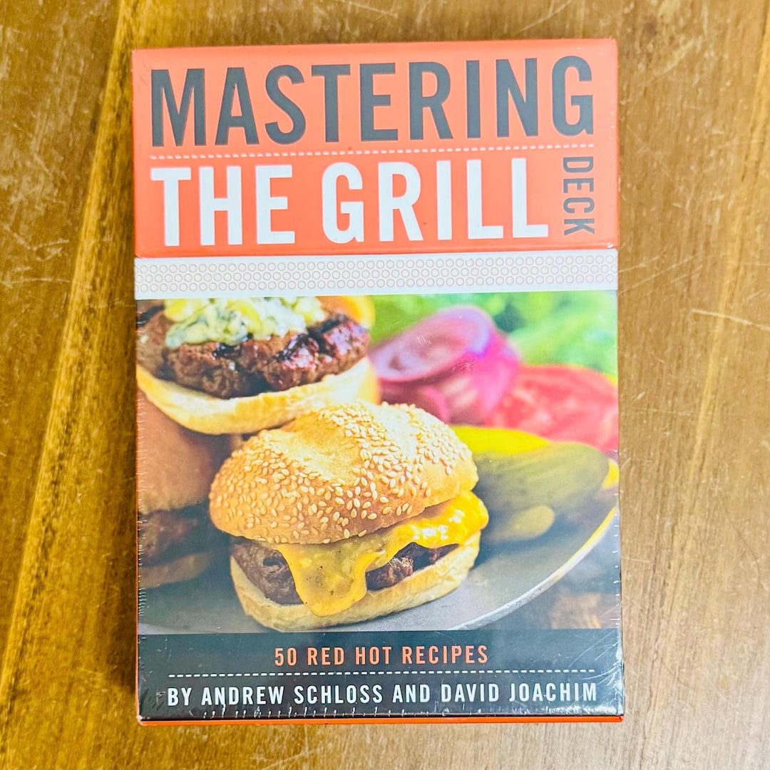 Mastering the Grill Deck Sealed | 50 BBQ Recipe Cards | Outdoor ...