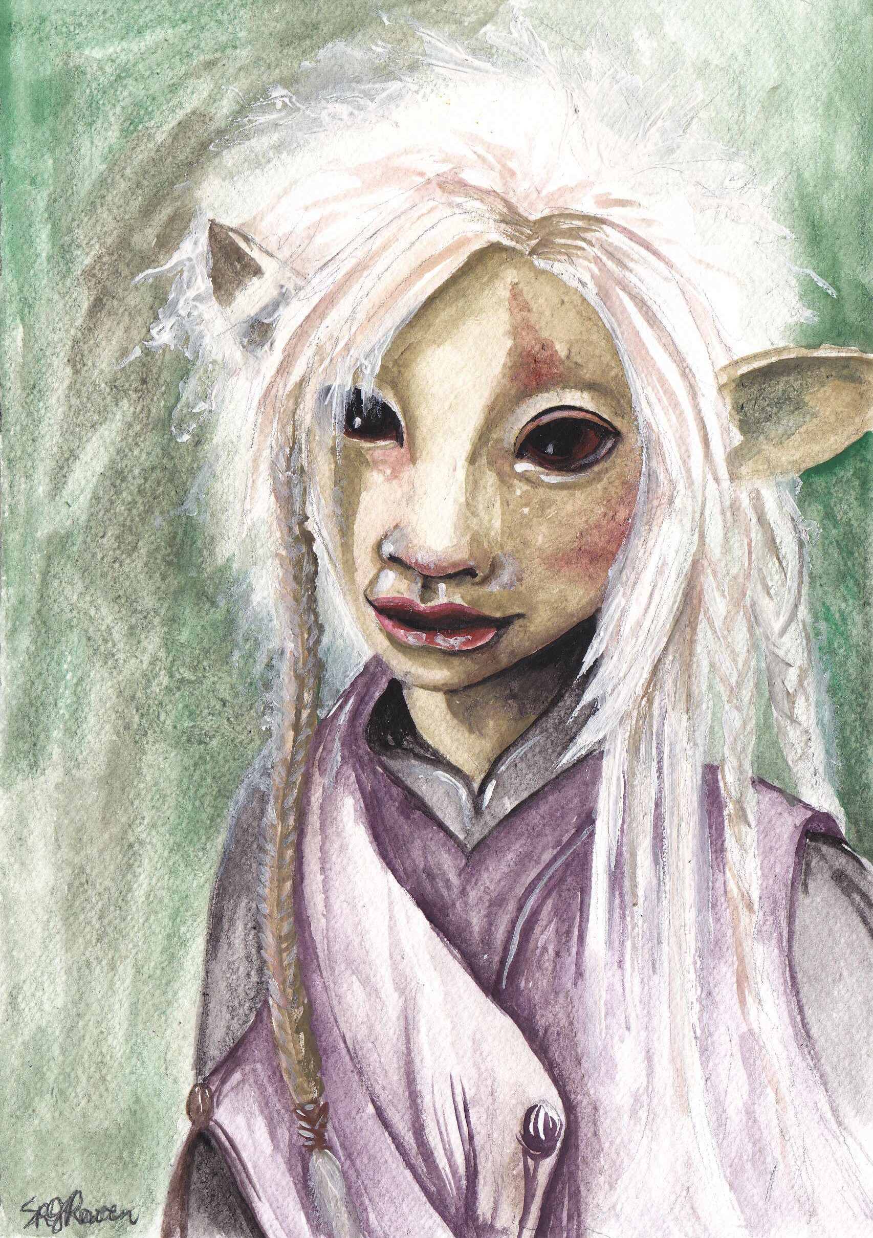 Gelfling Prints A6 Dark Crystal - Etsy UK