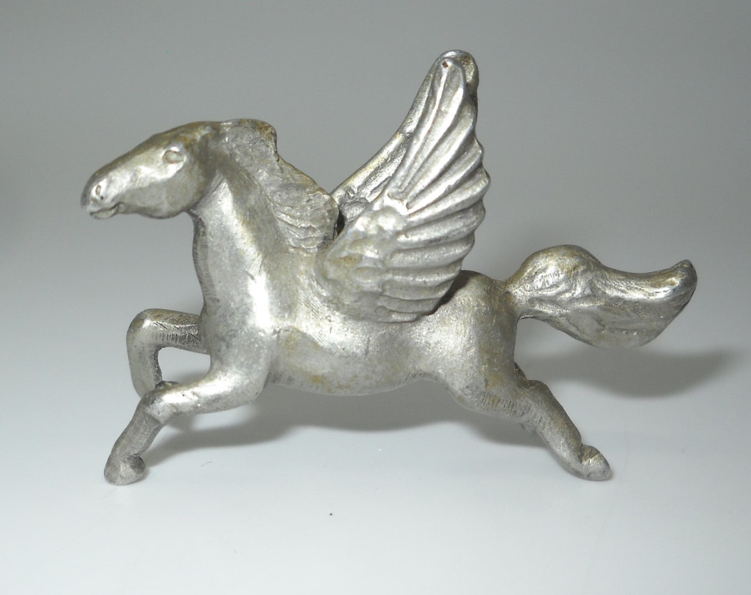 Rawcliffe Pewter Pegasus Figurine - Etsy